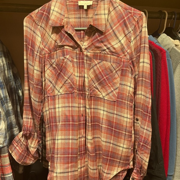 Lucky Brand | Tops | Lucky Brand Flannel Shirt | Poshmark